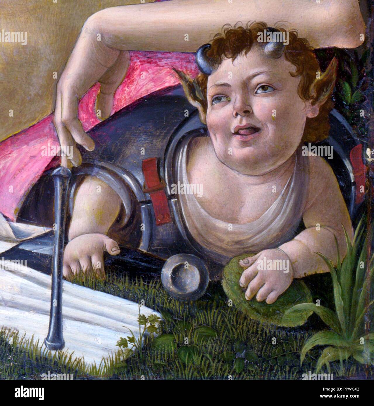 Botticelli-Venus and Mars (cropped4 Stock Photo - Alamy