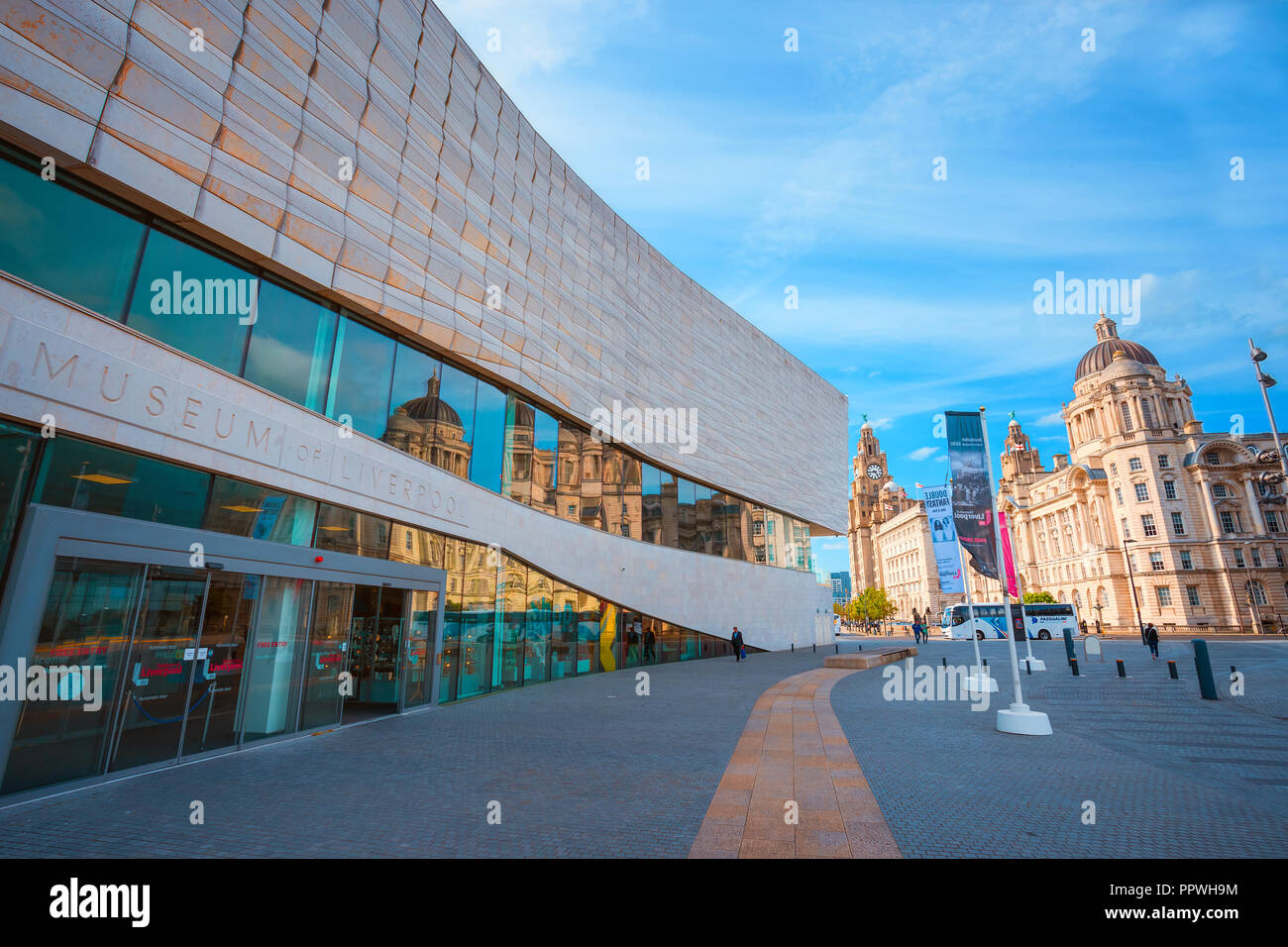 The Museum of Liverpool at the Merseyside Stock Photo - Alamy
