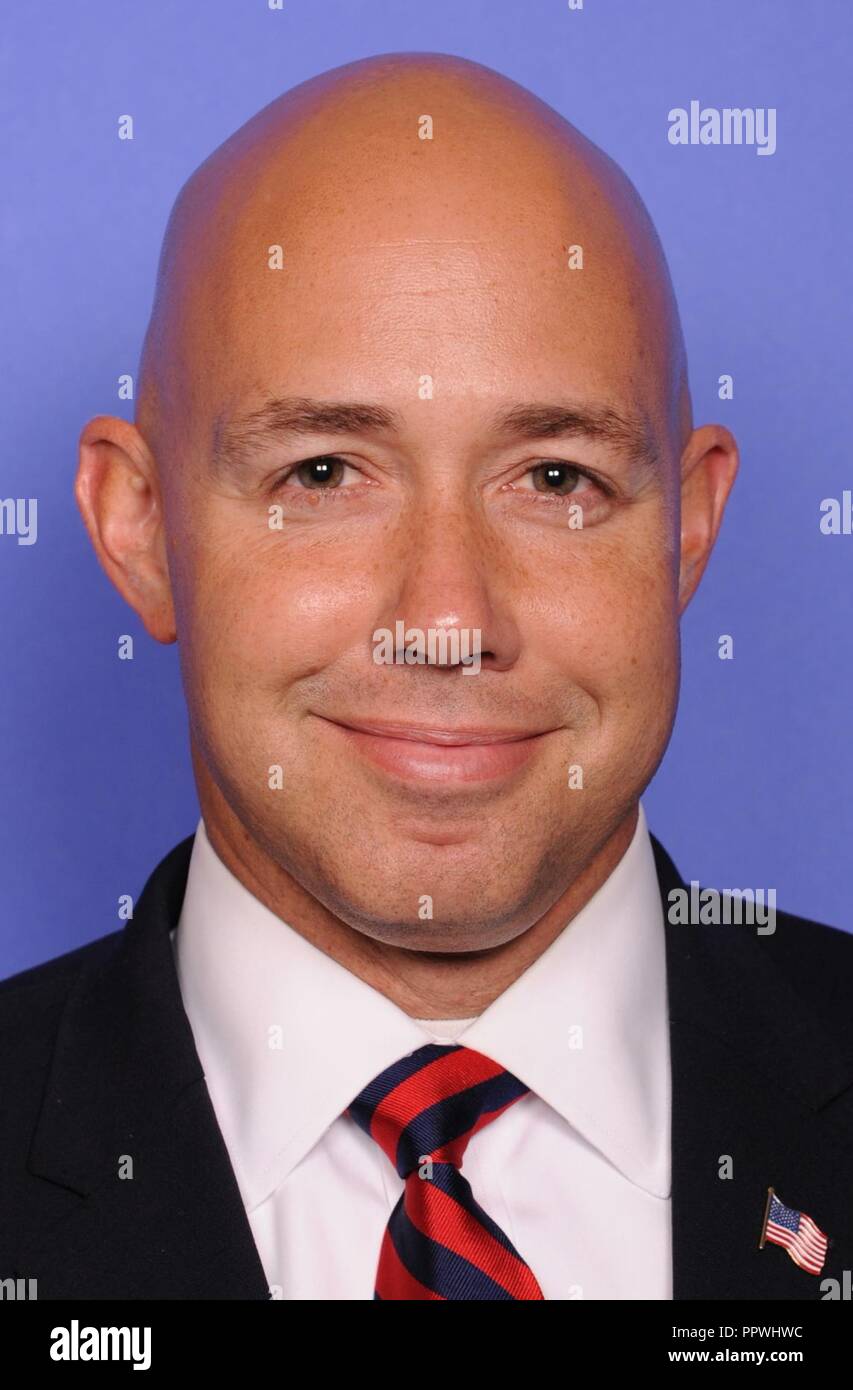 Brian Mast official congressional photo (cropped 2 Stock Photo - Alamy