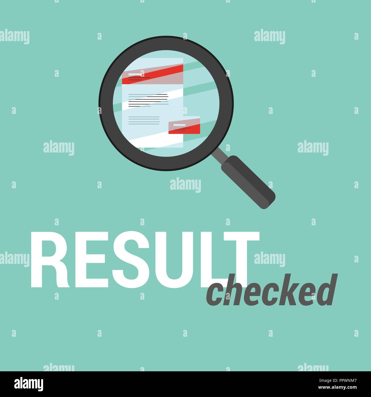 Results icon Stock Vector Images - Alamy