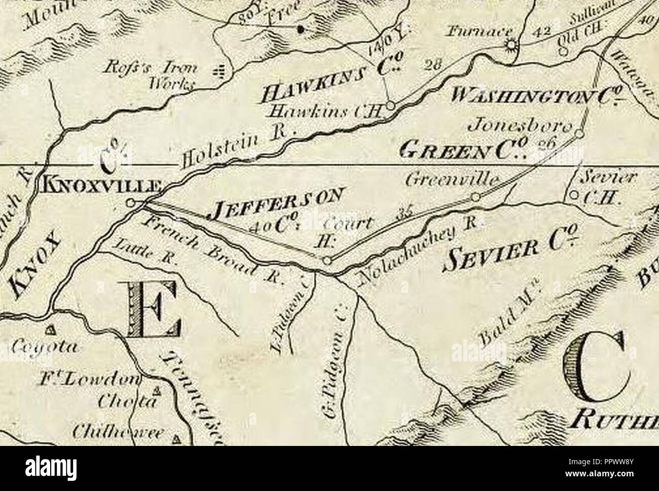 Bradley map hi-res stock photography and images - Alamy