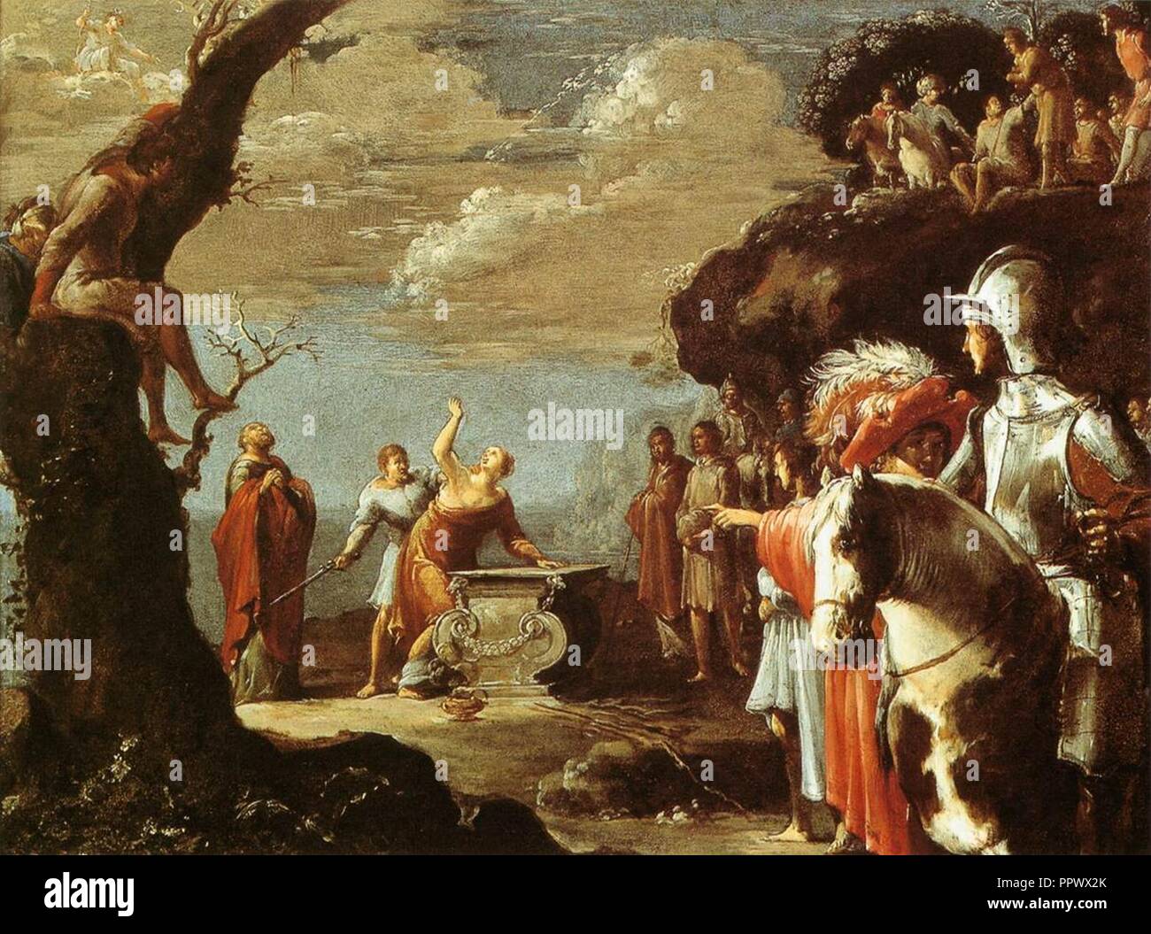 Iphigenia sacrifice hi-res stock photography and images - Alamy