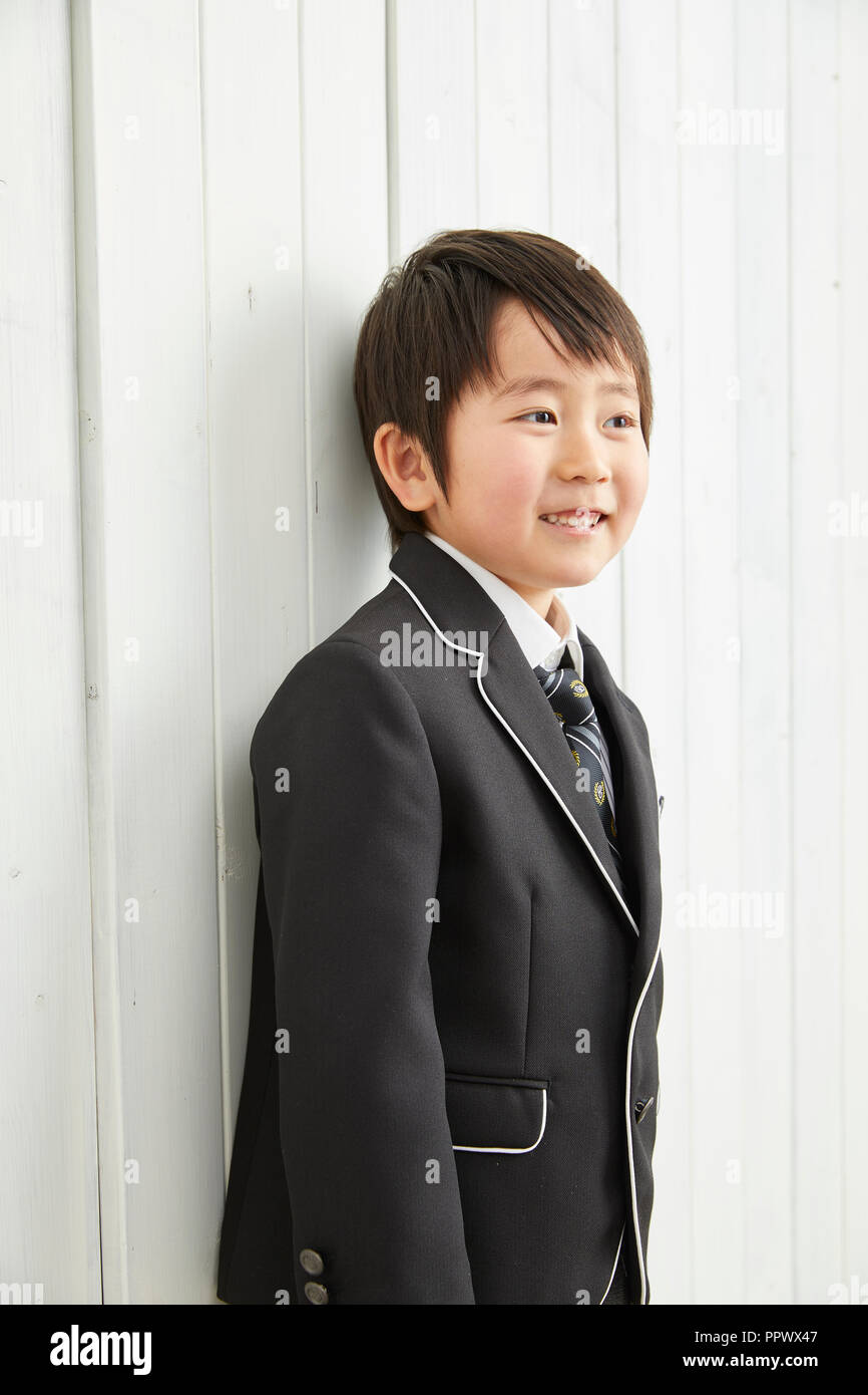 Japanese kid studio photo shoot Stock Photo - Alamy