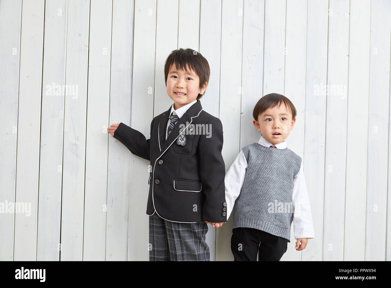 Japanese kids studio photo shoot Stock Photo - Alamy
