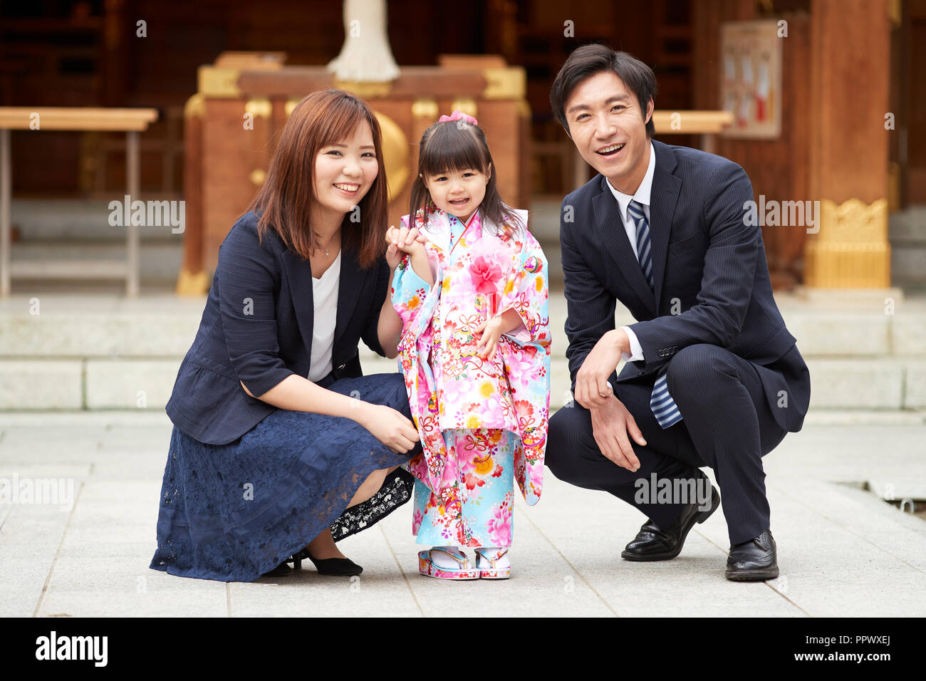 Japanese traditional Shichi-Go-San Stock Photo - Alamy