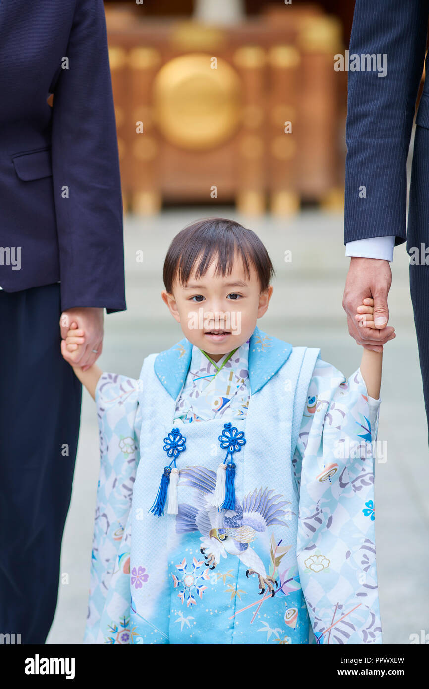 Japanese traditional Shichi-Go-San Stock Photo - Alamy