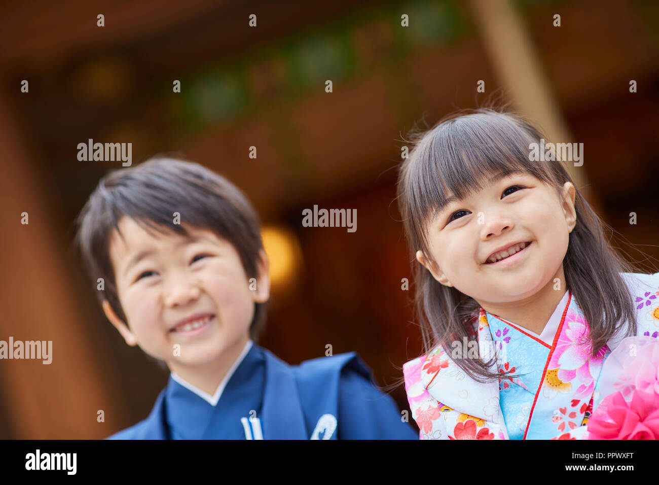 Japanese traditional Shichi-Go-San Stock Photo - Alamy
