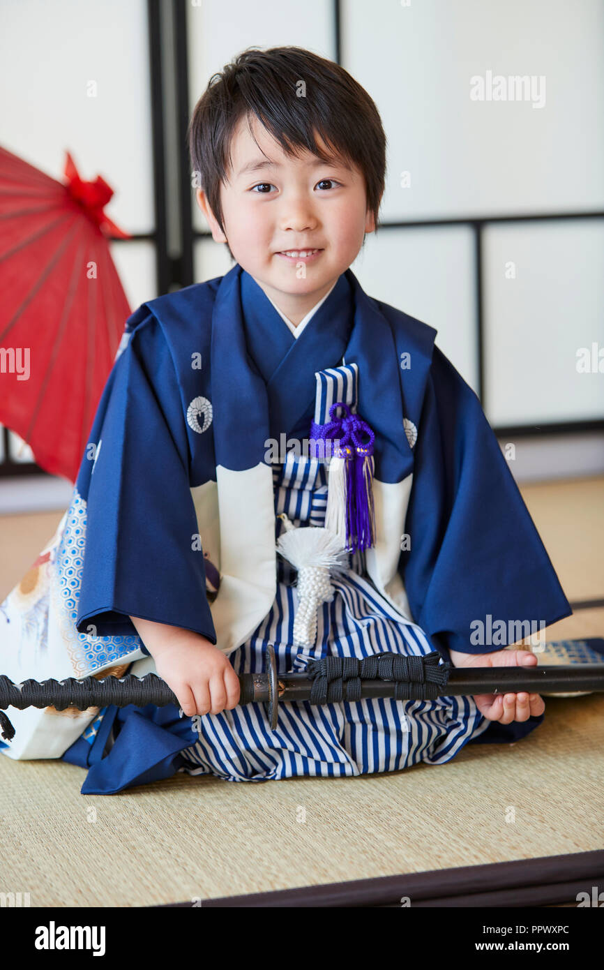 Japanese traditional Shichi-Go-San Stock Photo - Alamy