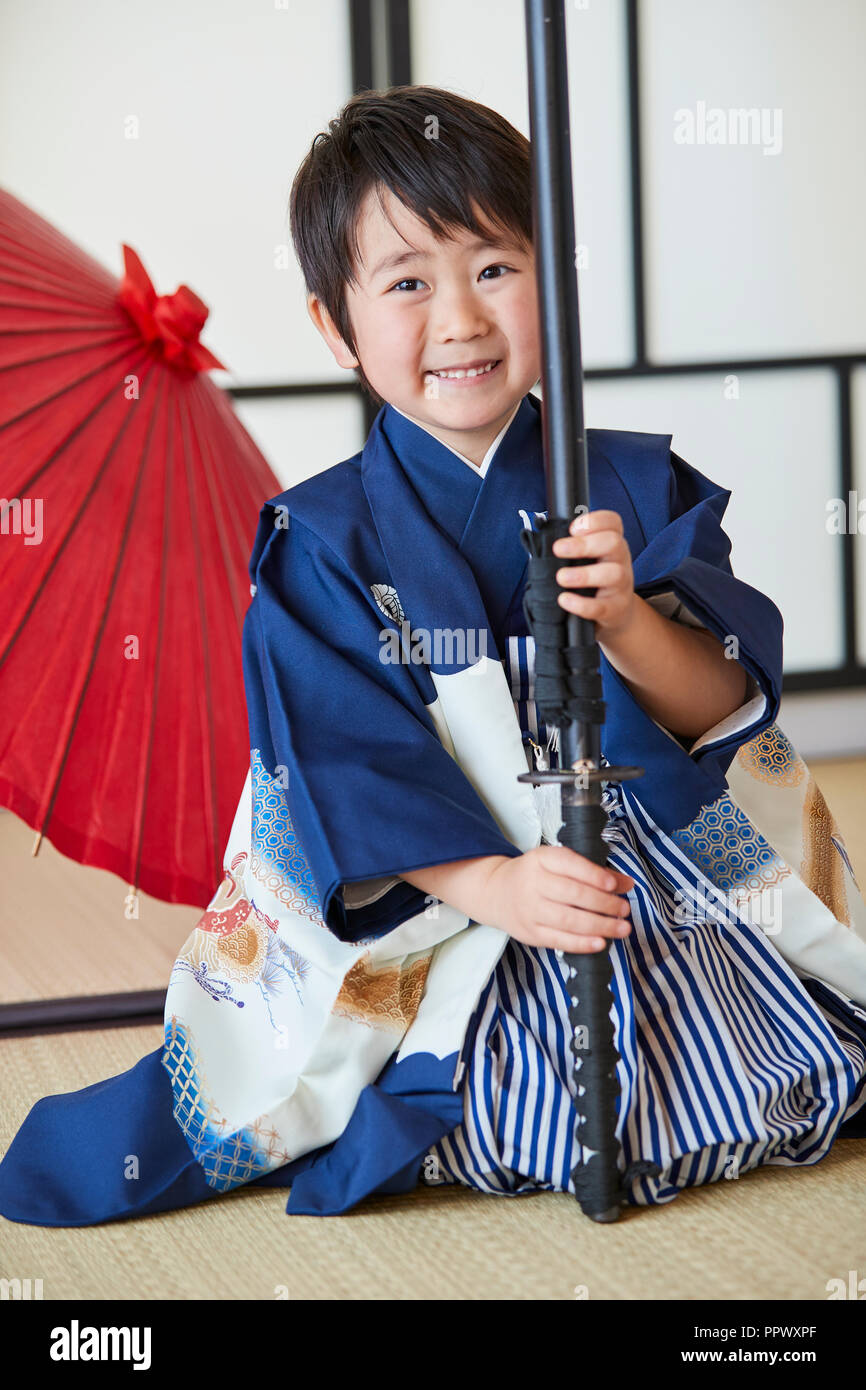 Japanese traditional Shichi-Go-San Stock Photo - Alamy
