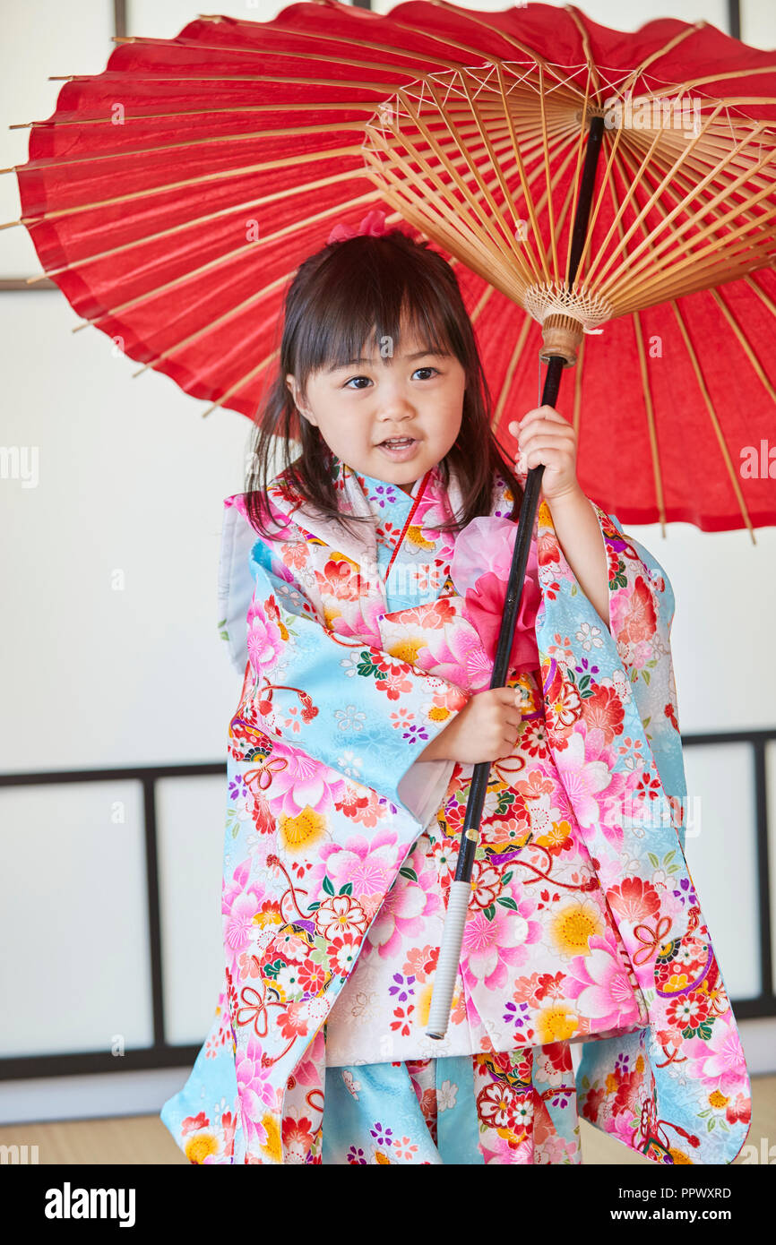 Japanese traditional Shichi-Go-San Stock Photo - Alamy
