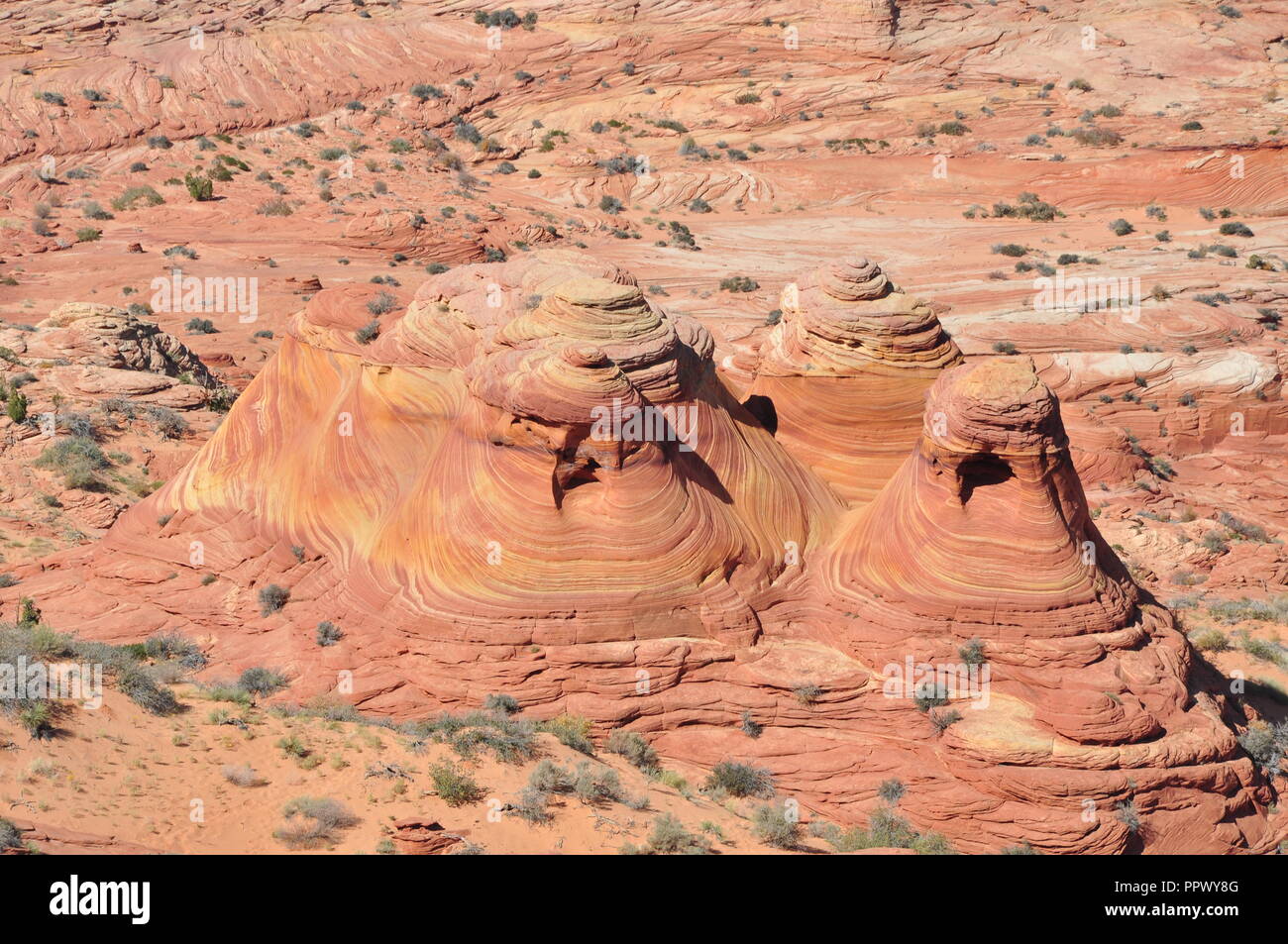 North Coyote Buttes, Arizona, USA - 10.2013 Stock Photo - Alamy