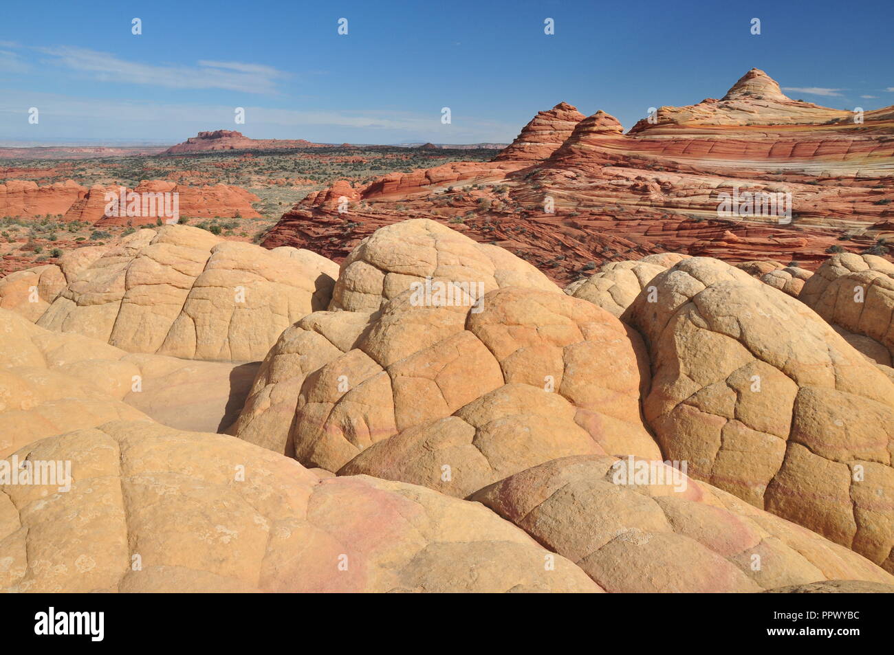 North Coyote Buttes, Arizona, USA - 10.2013 Stock Photo - Alamy