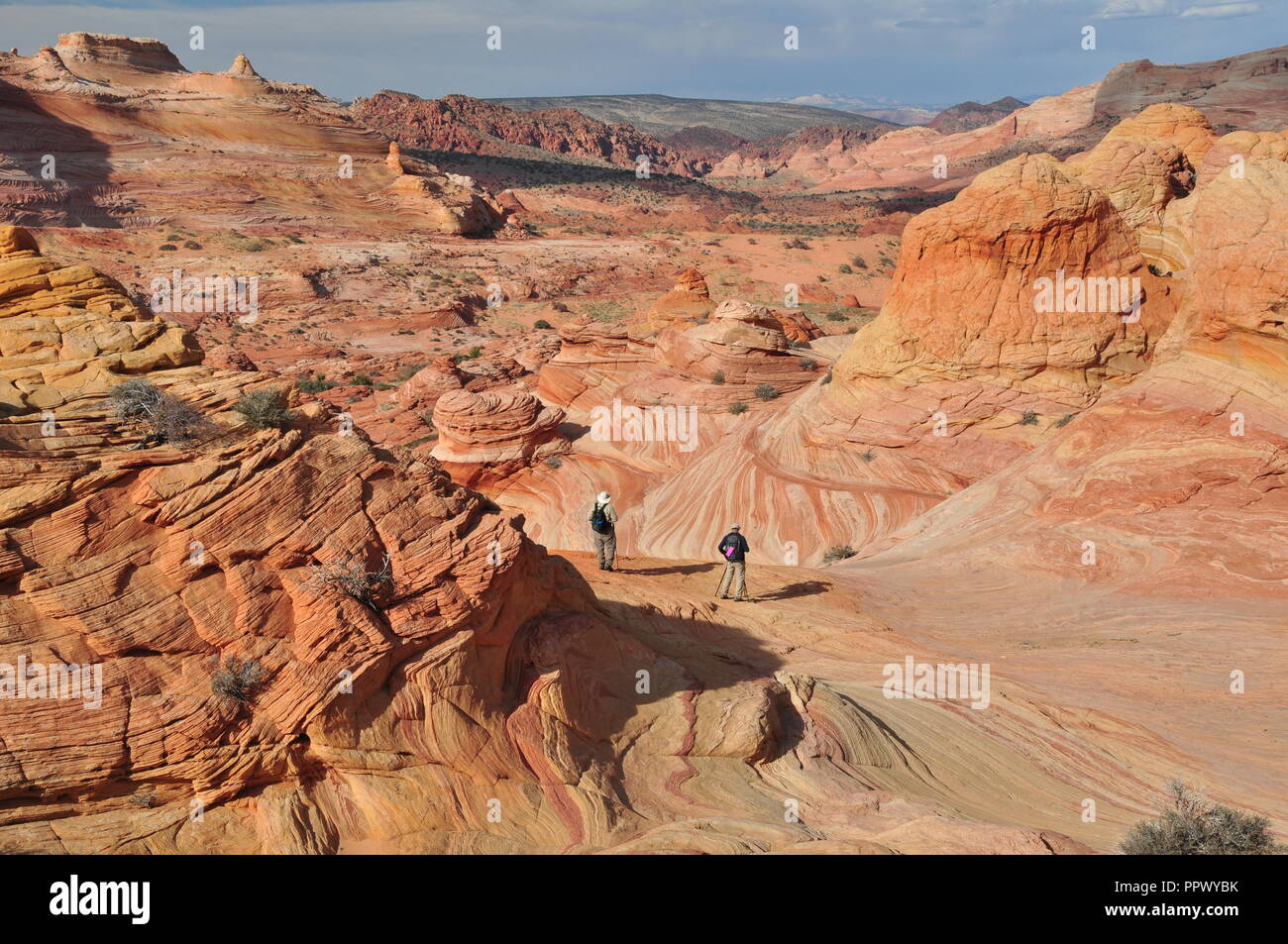 North Coyote Buttes, Arizona, USA - 10.2013 Stock Photo - Alamy
