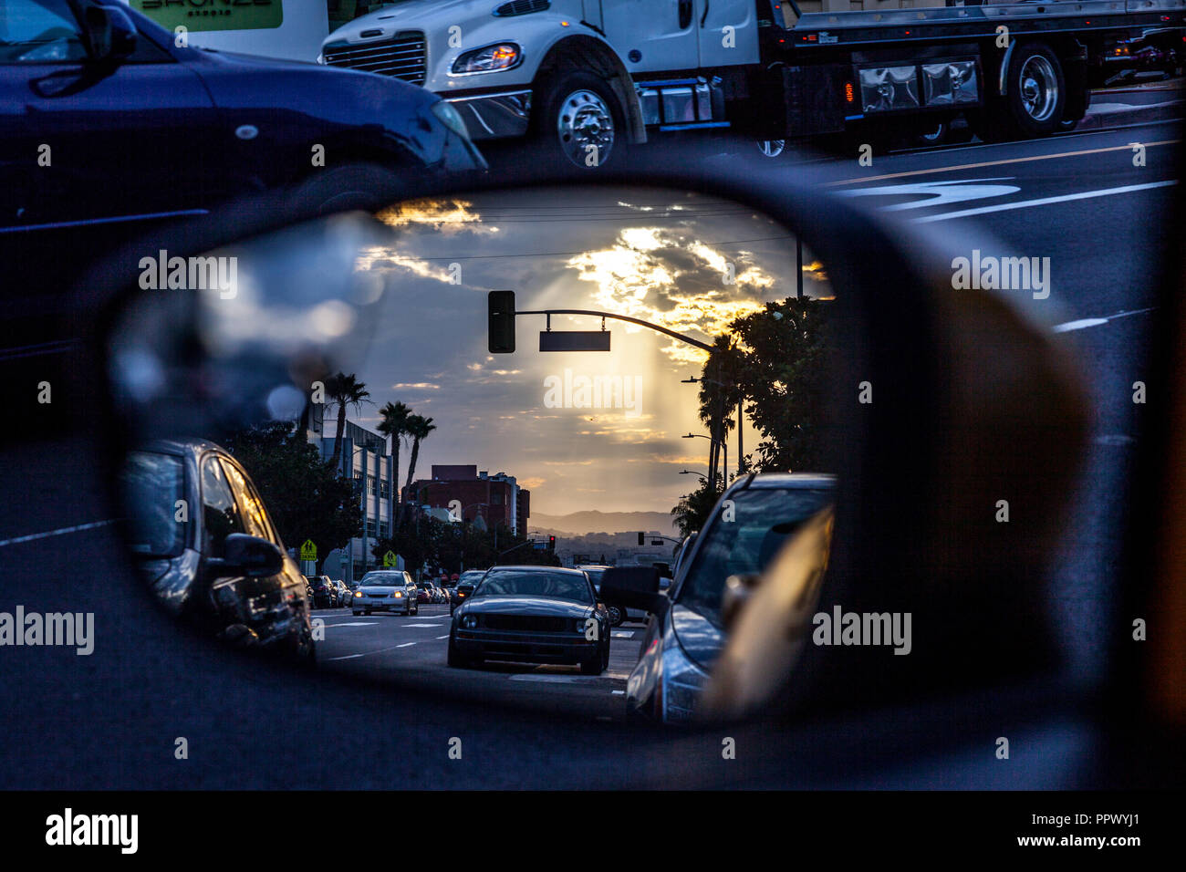 Commuters inside street car hi-res stock photography and images - Alamy