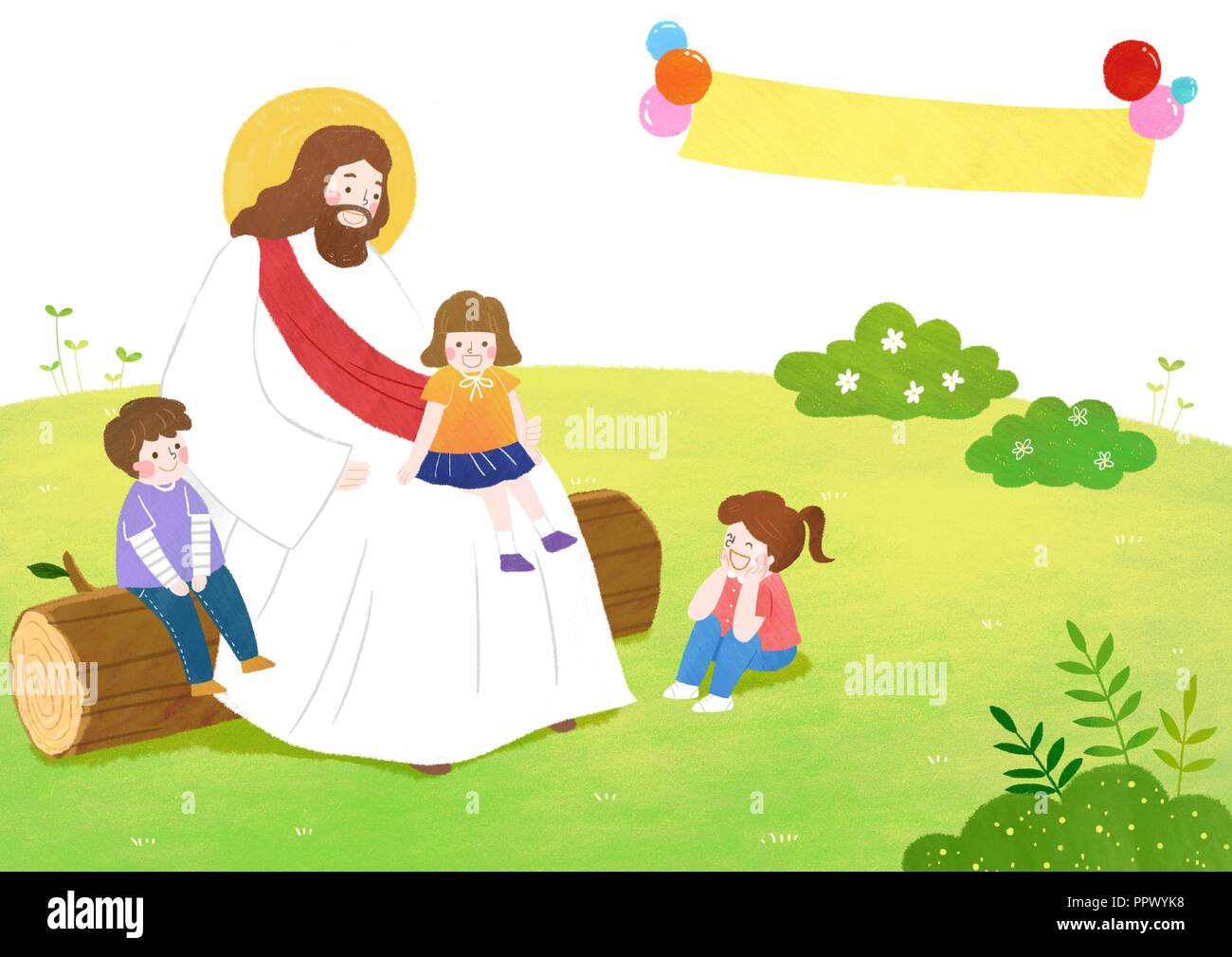 Faith school children Stock Vector Images - Alamy