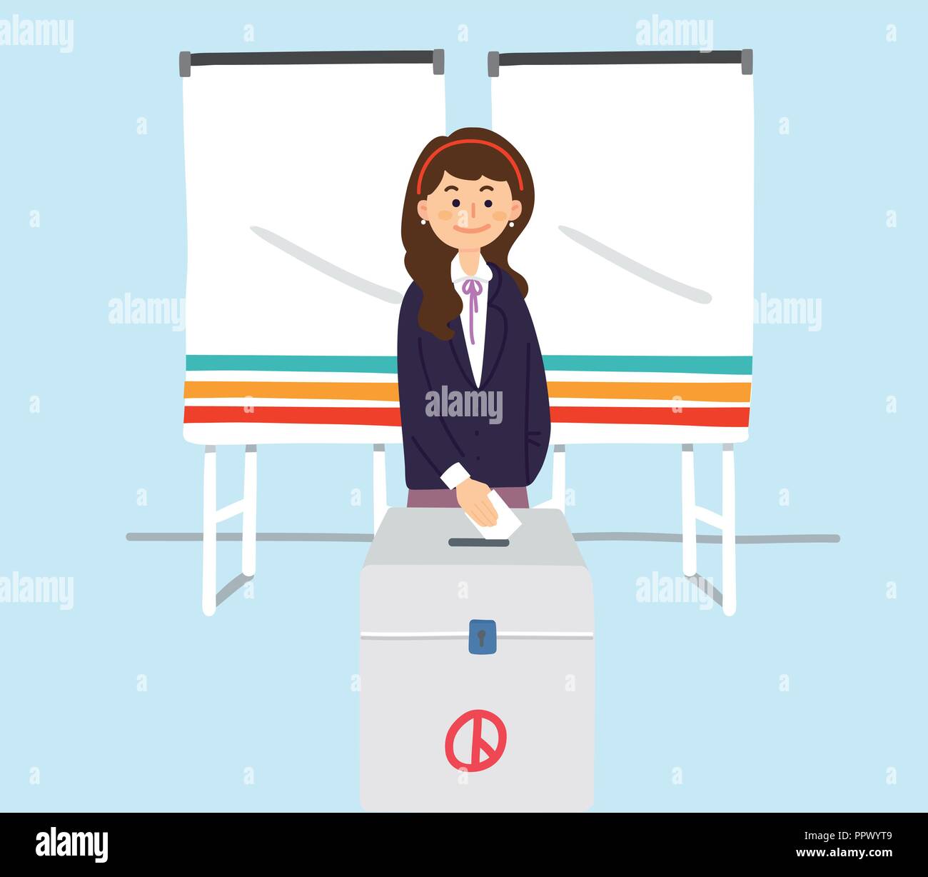 Election voting concept vector illustration. 002 Stock Vector Image ...