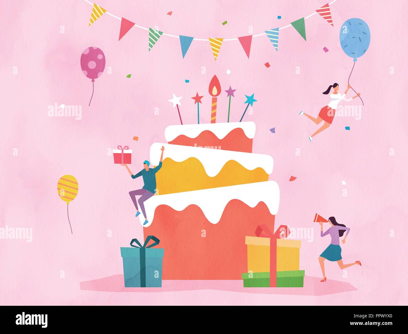 Spring and Summer season shopping event for mobile and web vector ...
