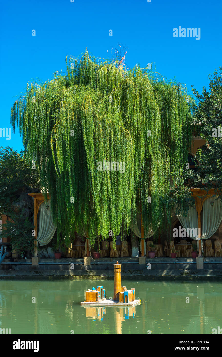 Uzbekistan bukhara cafe hi-res stock photography and images - Alamy