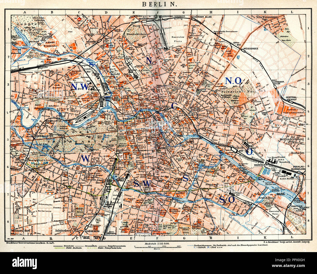 City map of berlin hi-res stock photography and images - Alamy