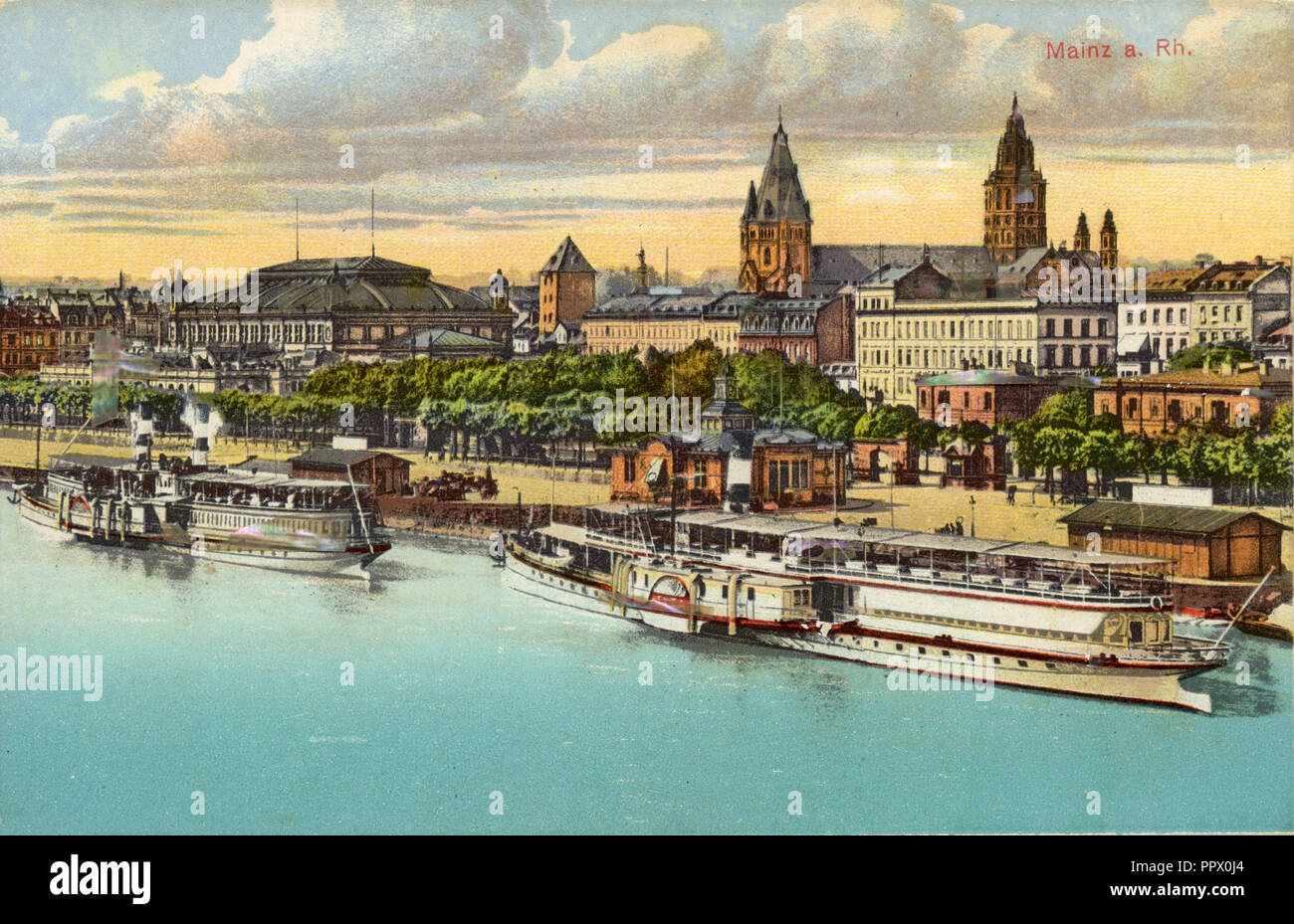 Rheinschifffahrt hi-res stock photography and images - Alamy