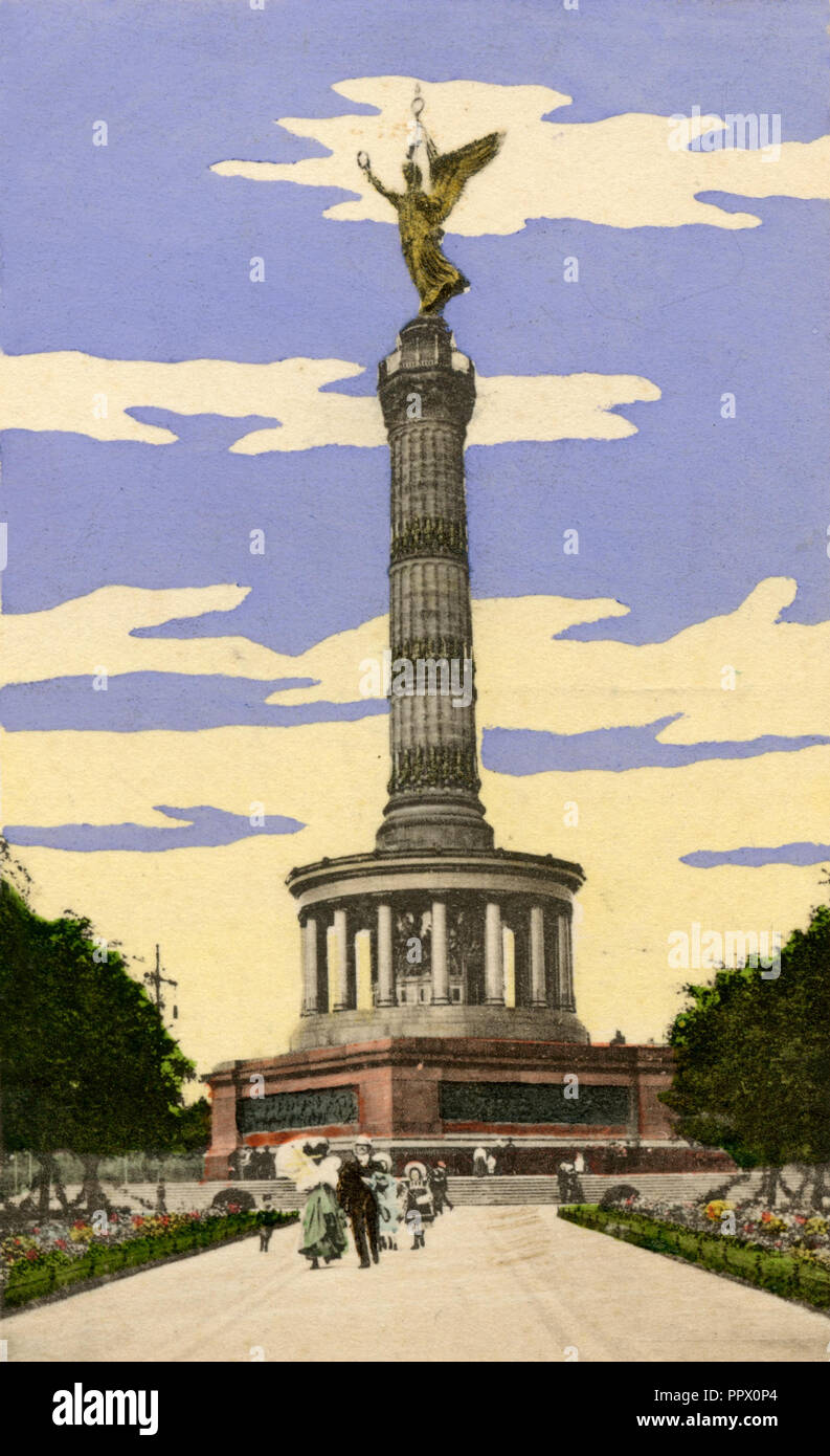 Berlin: Victory Column Stock Photo - Alamy