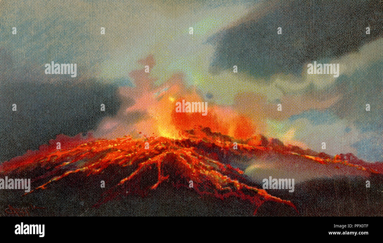 1906 vesuvius hi-res stock photography and images - Alamy