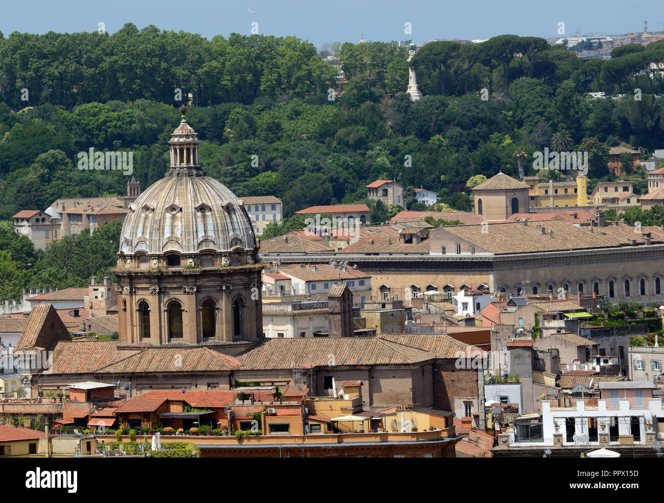 Rooftops of Rome Stock Photo - Alamy