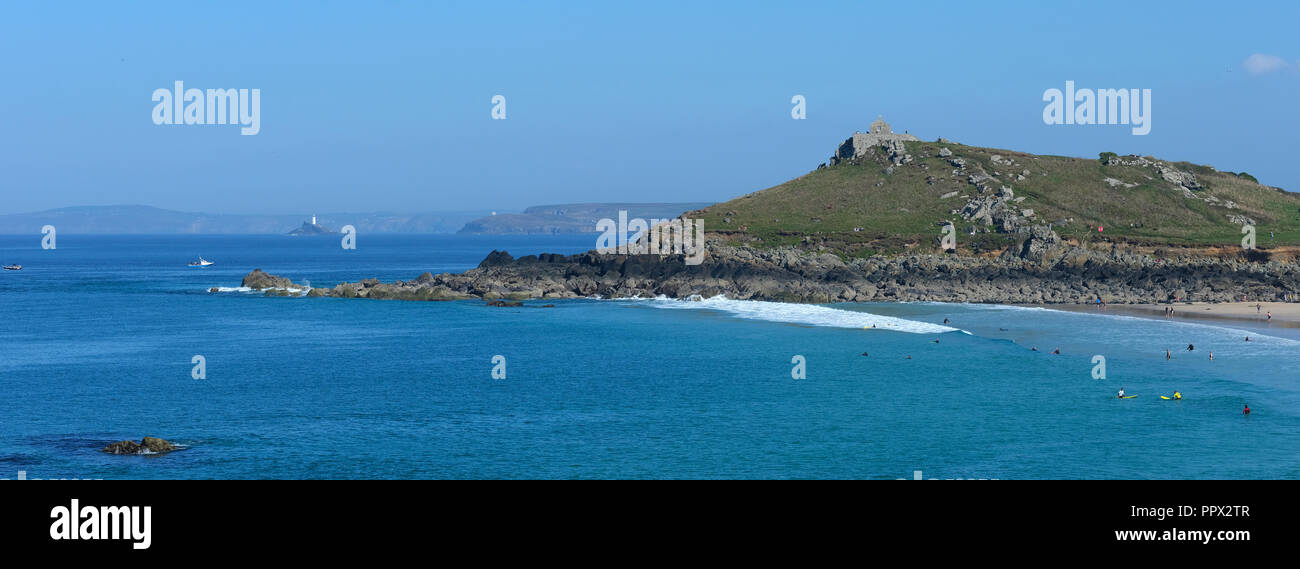 The Island St.Ives Stock Photo - Alamy