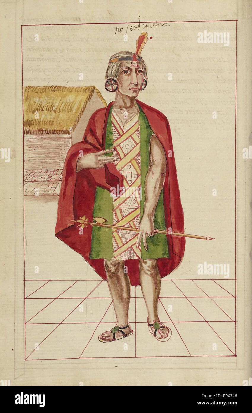 Pachacuti Inca Ruler Painting