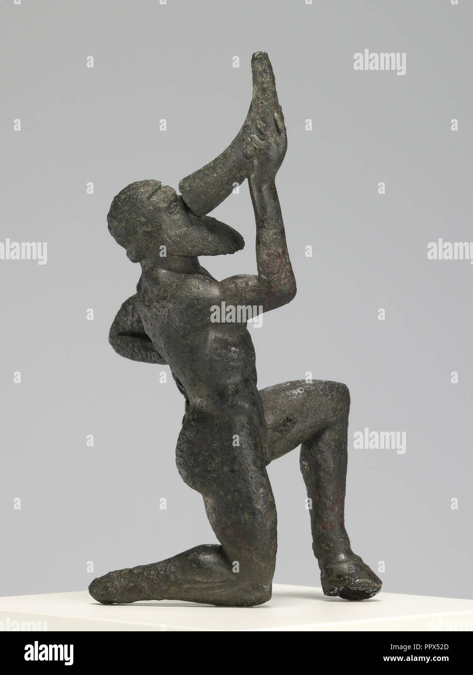Satyr kneeling hi-res stock photography and images - Alamy