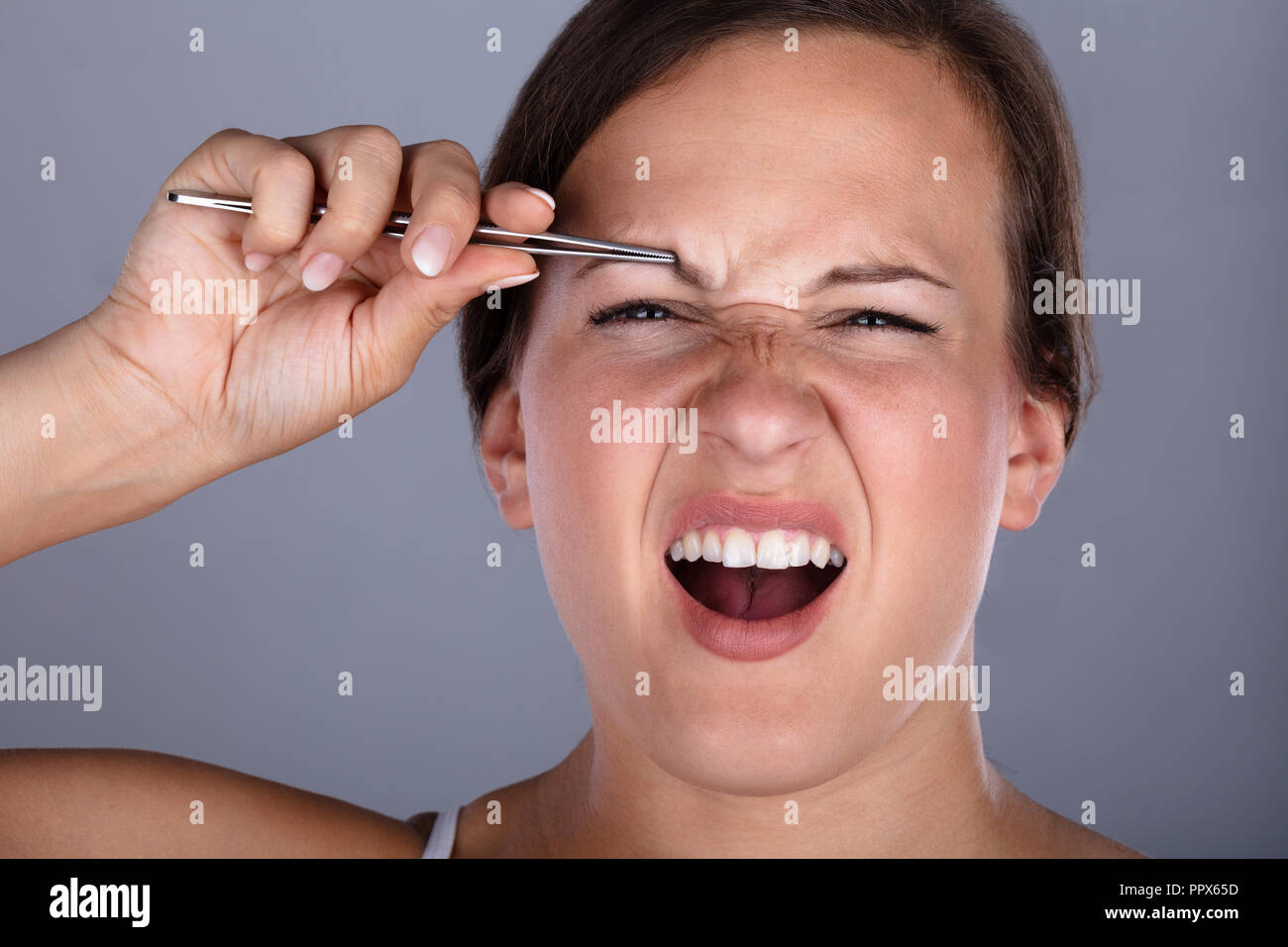 Beautiful woman having pain hi-res stock photography and images - Alamy