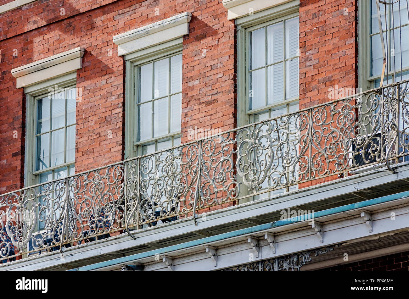 Wrought iron balcony hi-res stock photography and images - Alamy