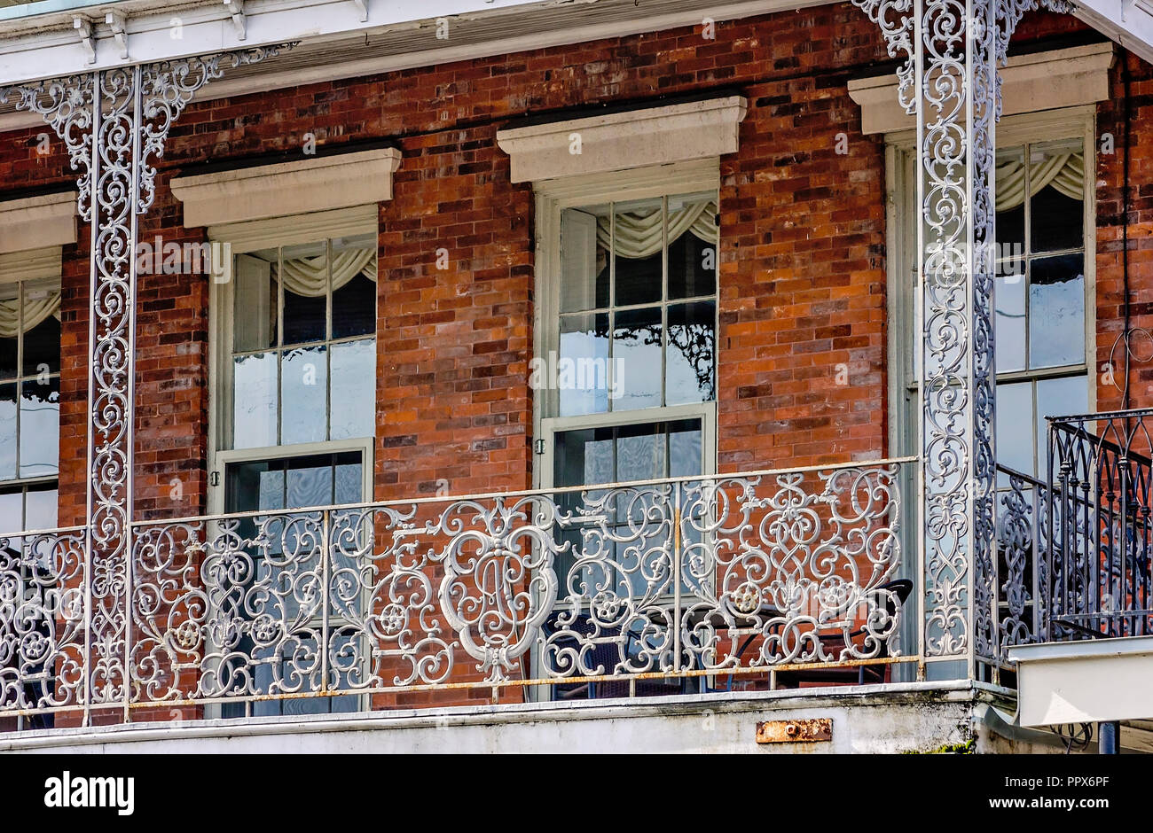 Wrought iron balcony hi-res stock photography and images - Alamy