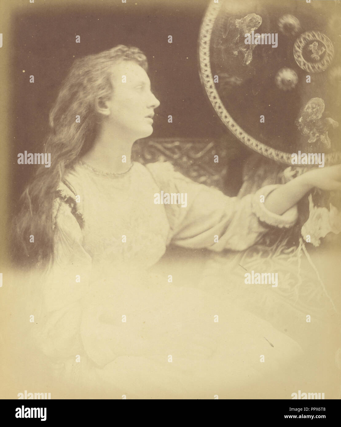 Elaine The Lily Maid Of Astolat Julia Margaret Cameron British