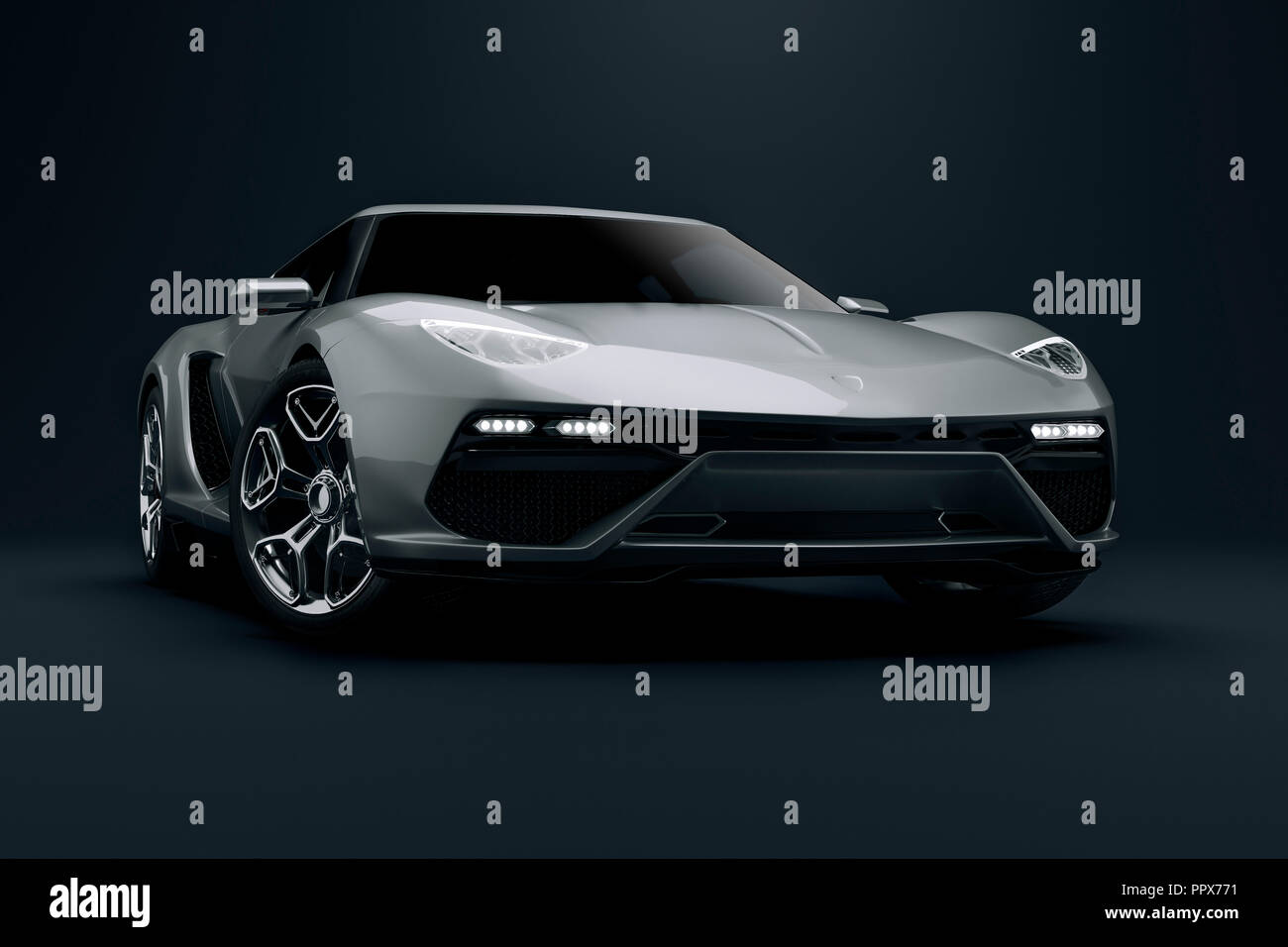 Generic modern vehicle render hi-res stock photography and images - Alamy
