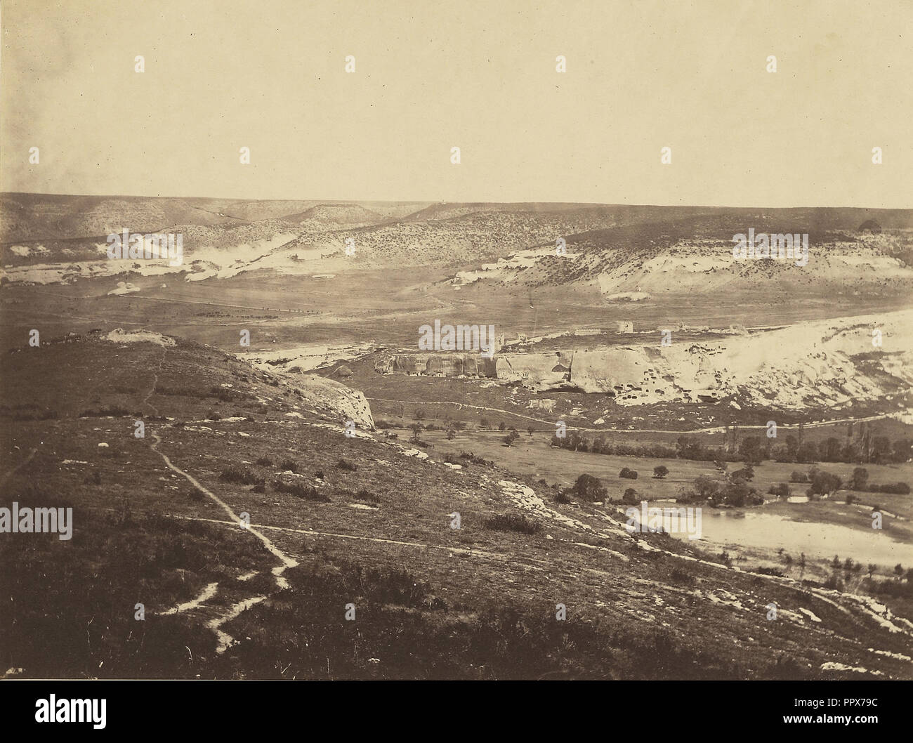 Valley of Inkermann II; Roger Fenton, English, 1819 - 1869, 1855 ...