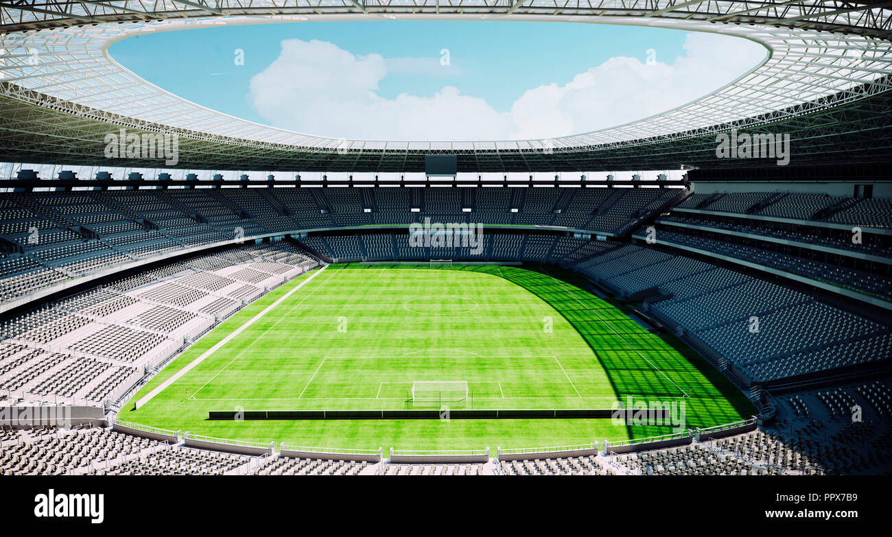 Stadium night render hi-res stock photography and images - Alamy