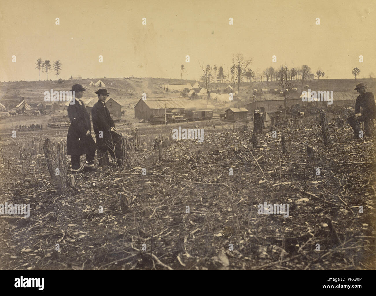 No. 91. Fairfax Station - Orange & Alexandria Railroad; A.J. Russell ...