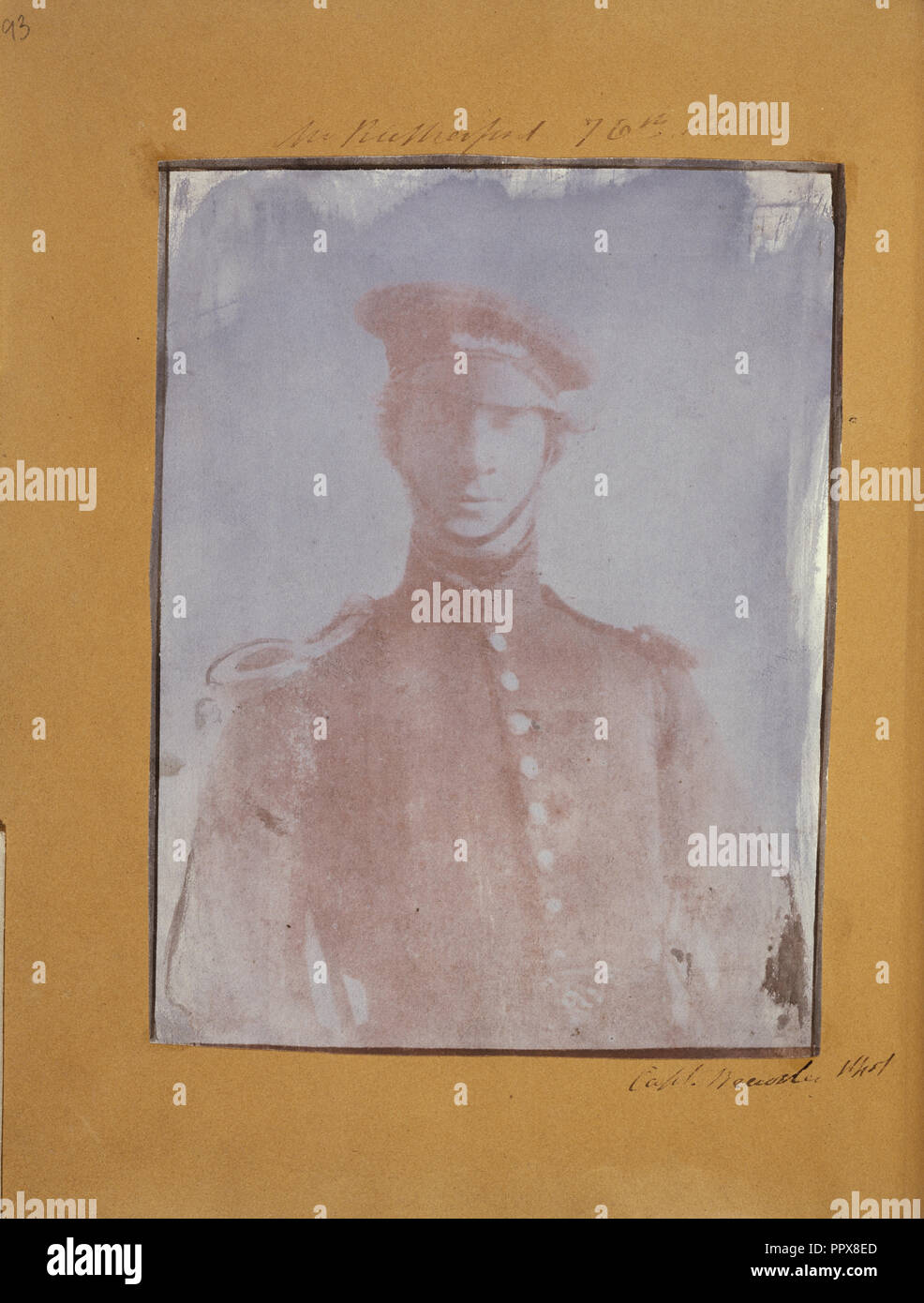 Mr. Rutherford; Capt. Henry Craigie Brewster, British, 1816 - 1905 ...