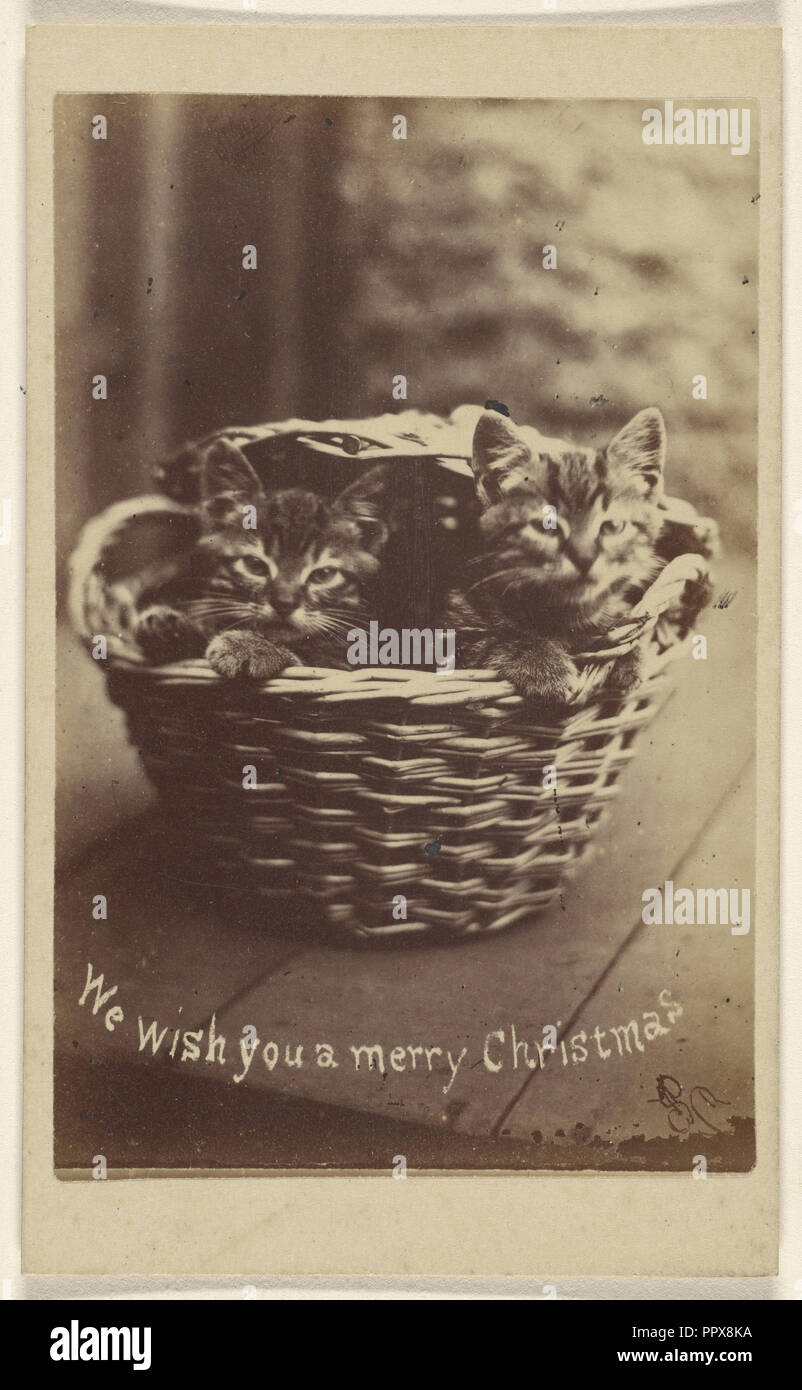 We wish you a merry Christmas; Henry Pointer, British, 1822 - 1889 ...