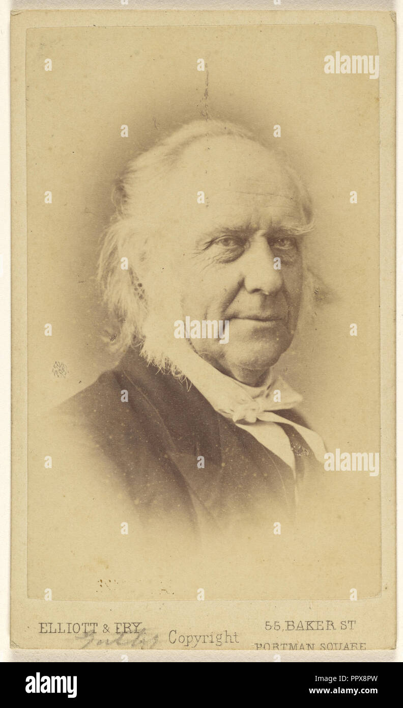 Dr. Guthrie; Elliott & Fry; about 1865; Albumen silver print Stock ...