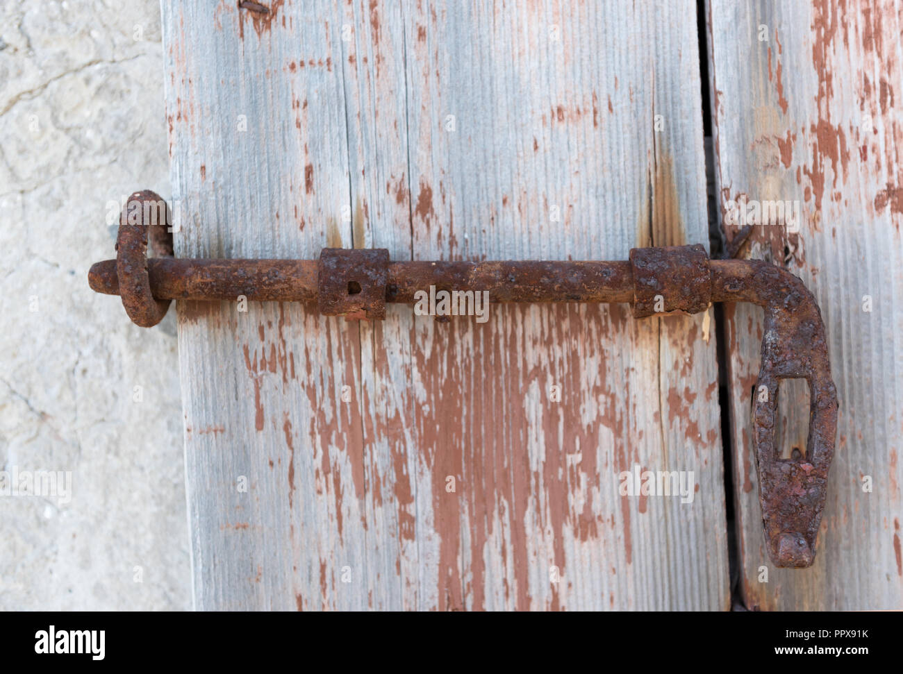 Old locks and bolts Stock Photo - Alamy