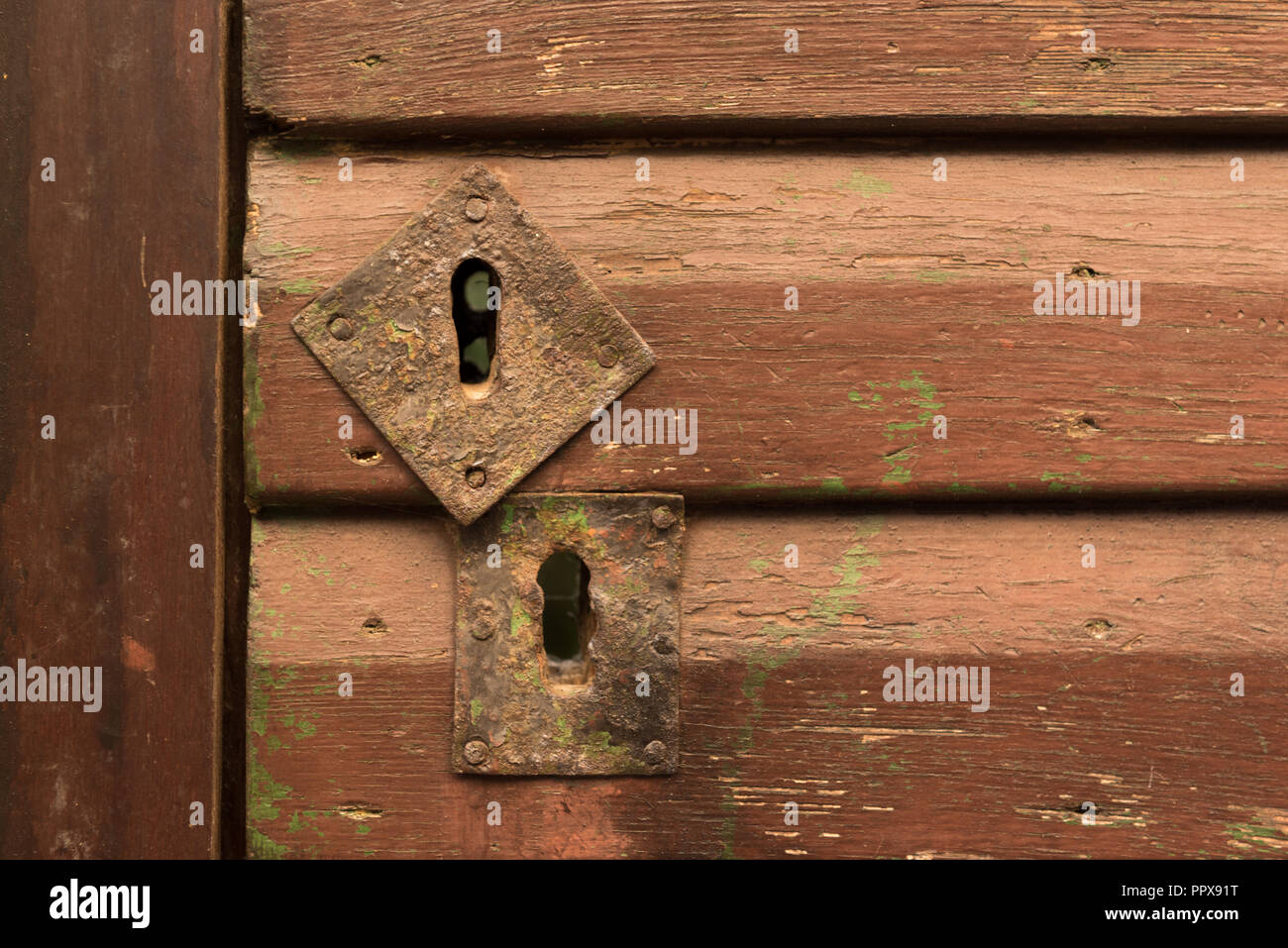 Old locks and bolts Stock Photo - Alamy