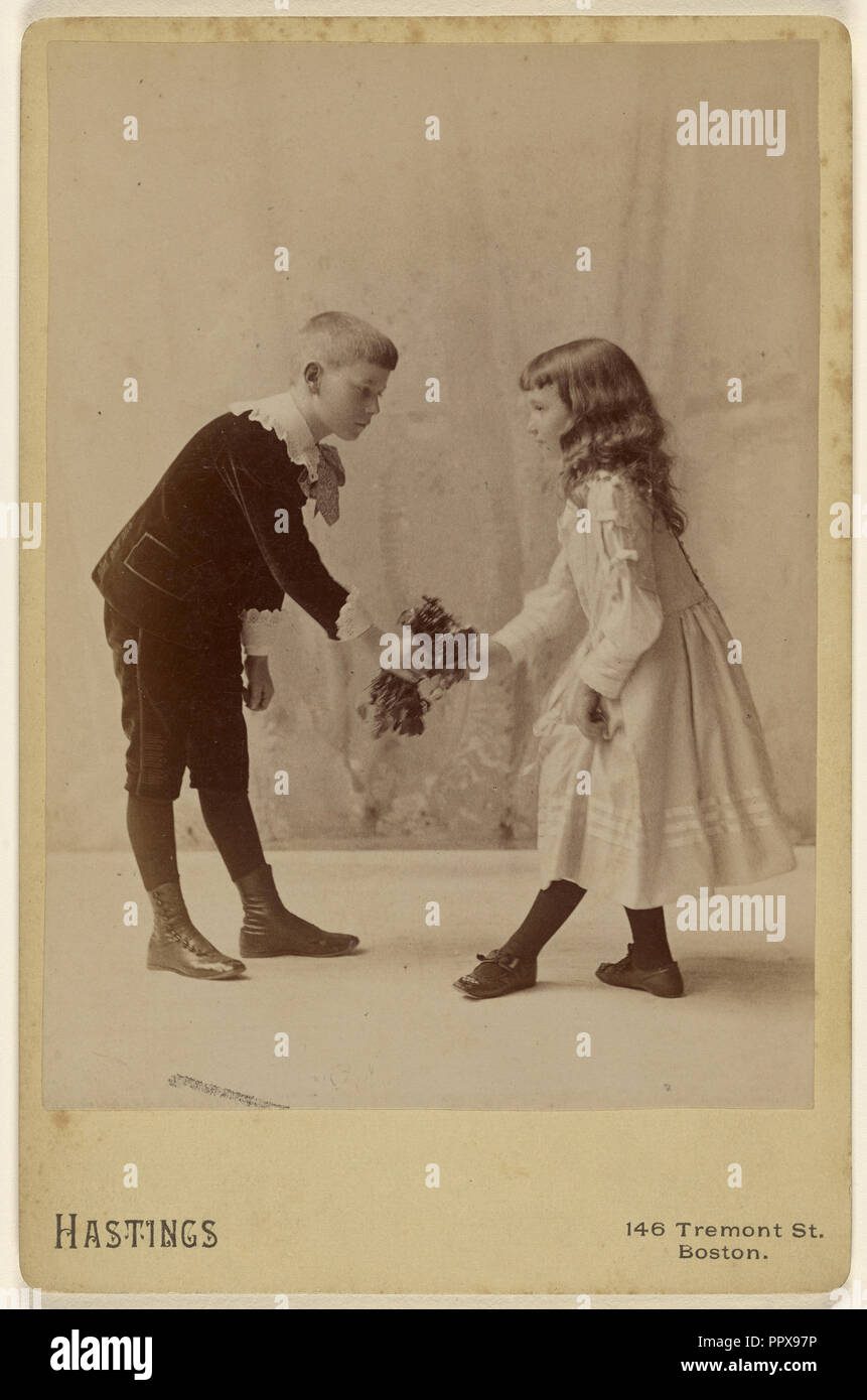 1880s boy and girl hi-res stock photography and images - Alamy