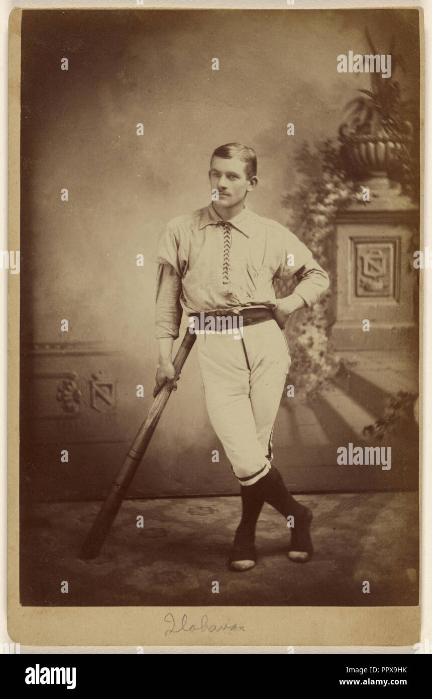 Haberer(?, baseball player in uniform; J.P. Woodworth, British, active ...