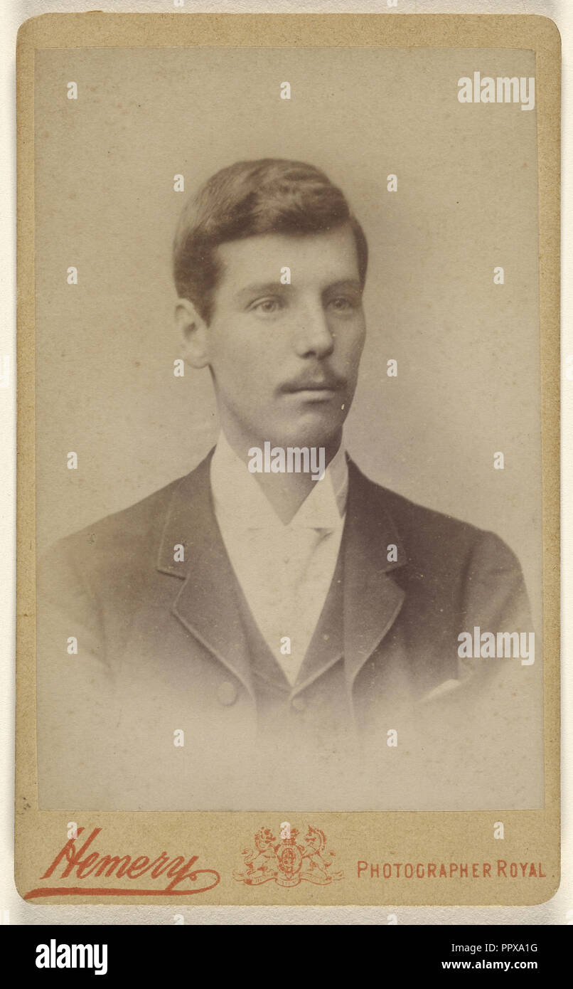 young man; Thomas George Hemery, British, active Peckham, England 1860s ...