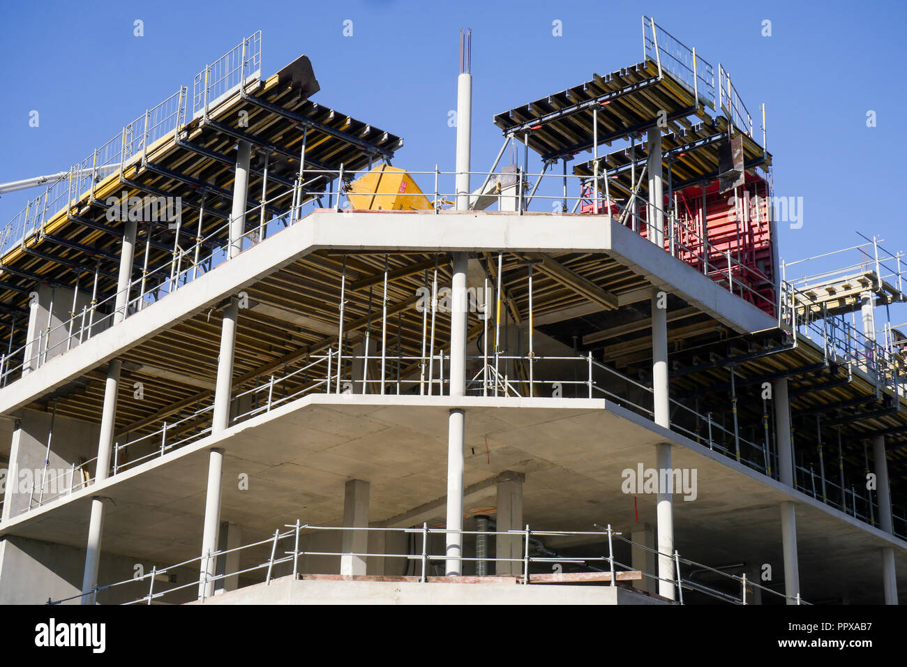 Ongoing building construction, Lyon, France Stock Photo - Alamy