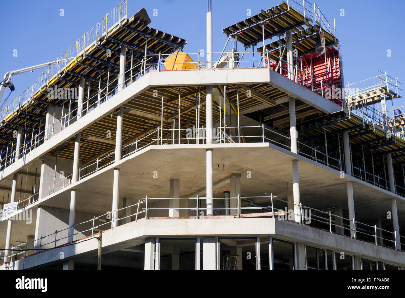 Ongoing building construction, Lyon, France Stock Photo - Alamy
