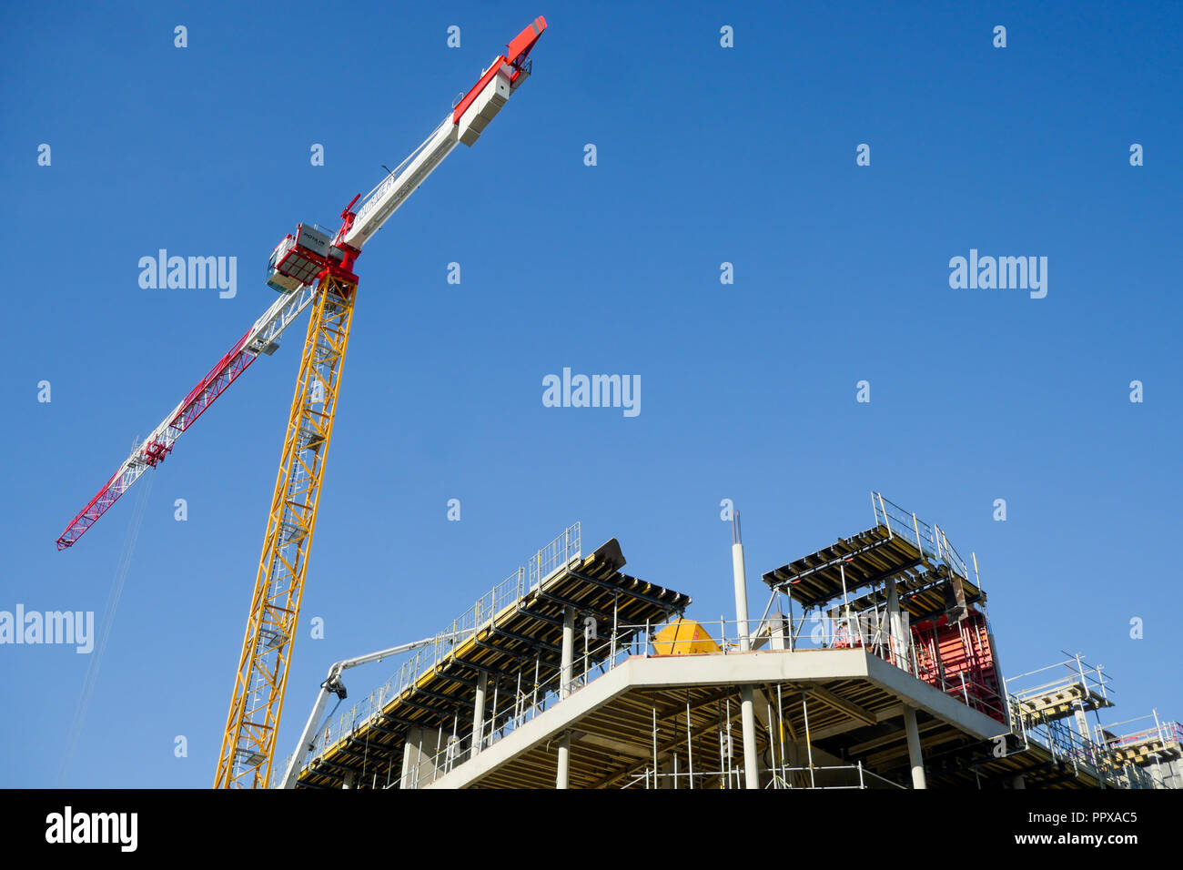 Ongoing building construction, Lyon, France Stock Photo - Alamy