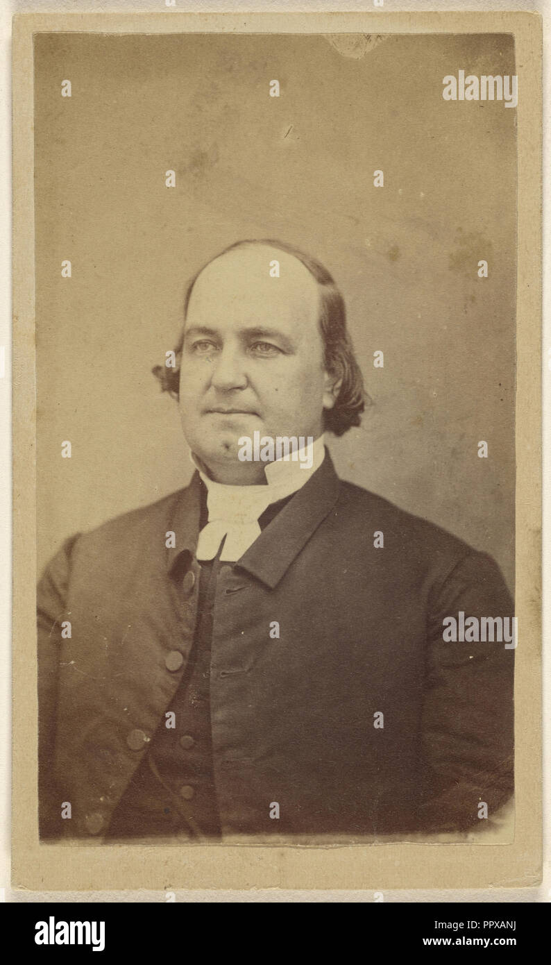 Pastor in uniform; James S. Woodley, American, active 1860s, 1865 ...
